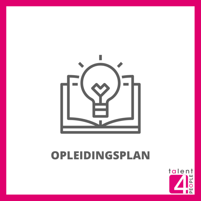 ARBEIDSDEAL: Opleidingsplan opmaken tegen eind maart 2023 - Talent4People